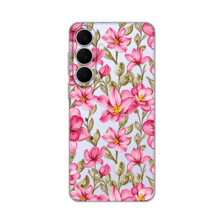 Silikonska futrola print za Samsung S731B Galaxy S25 Fe Magnolia