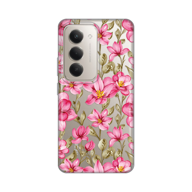 Silikonska futrola print za Xiaomi Redmi 15 4G Magnolia
