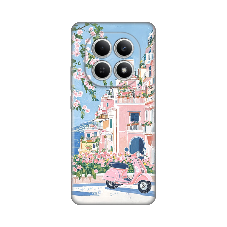 Silikonska futrola print za Xiaomi Redmi Note 15 4G Pink Italy