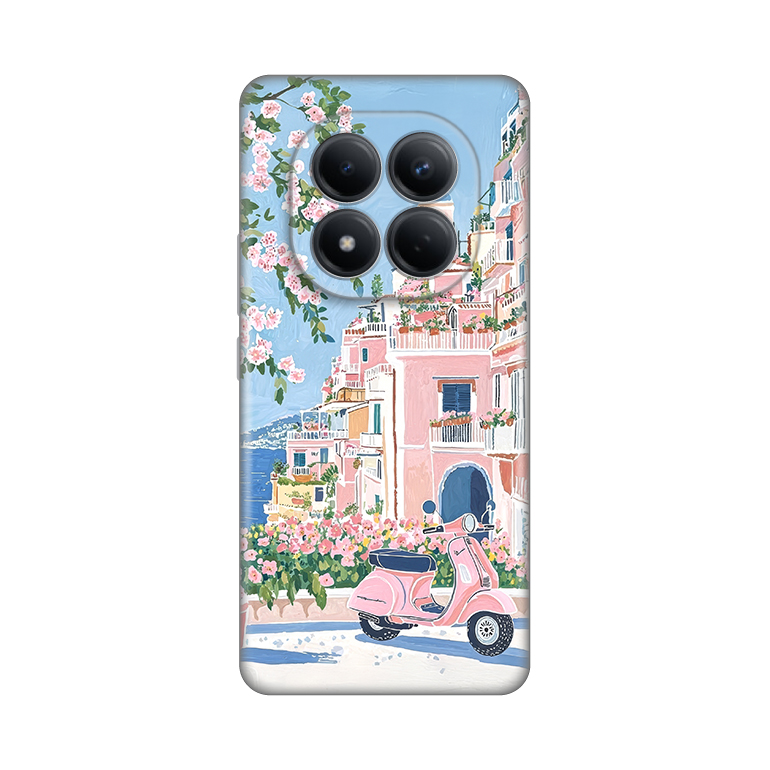 Silikonska futrola print za Xiaomi Redmi Note 15 Pro 4G Pink Italy