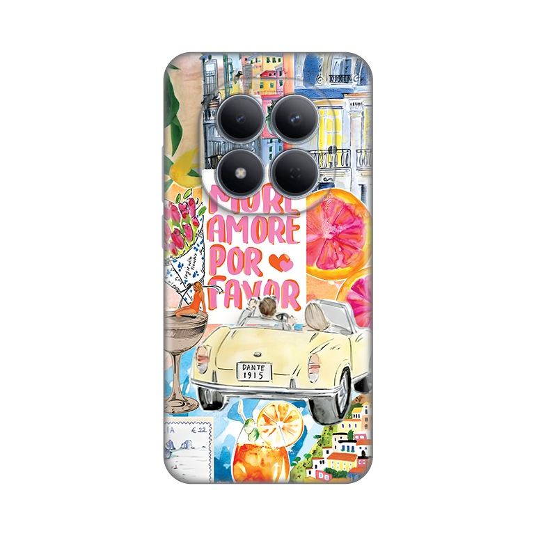 Silikonska futrola print za Xiaomi Redmi Note 15 Pro 5G More Amore