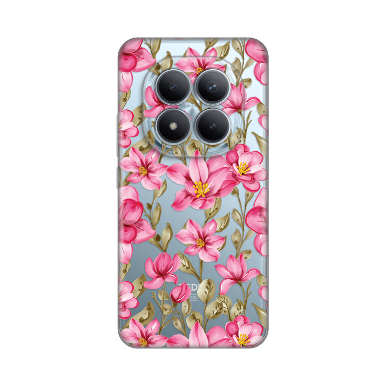 Silikonska futrola print za Xiaomi Redmi Note 15 Pro Plus 5G Magnolia