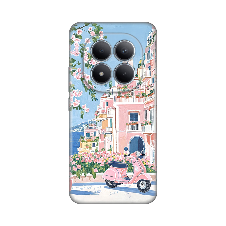 Silikonska futrola print za Xiaomi Redmi Note 15 Pro Plus 5G Pink Italy