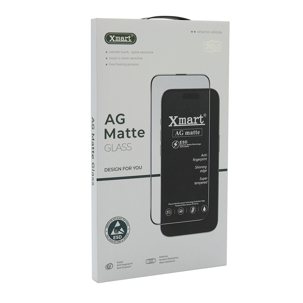 Staklena folija glass X mart AG mat PRIVACY za iPhone 16 Pro (6.3)/iPhone 17 (6.3) (MS)