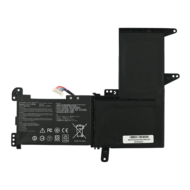 Baterija za Laptop - Asus S510UA 11.4V 42Wh B31N1637 HQ2200 B