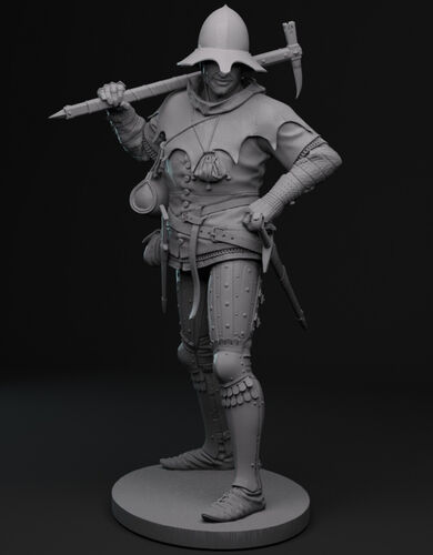 PanzerArt FI75-034 “Hammerboy” - First Half of the 15th Century