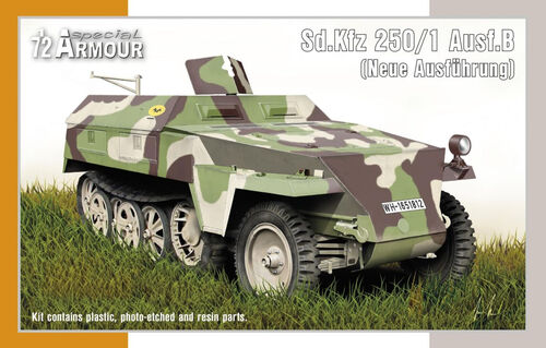 Special Armour 72005 Sd.Kfz 250/1 Ausf.B (Neue Ausfuhrung)