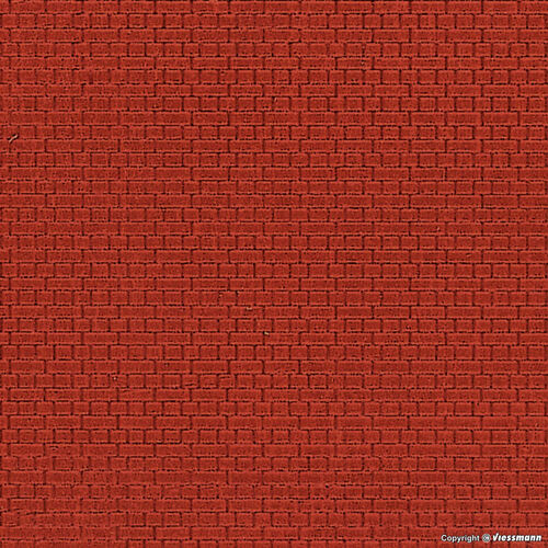 Kibri 34147 Mur ceglany - Płytka modelarska (20 x 12 cm)