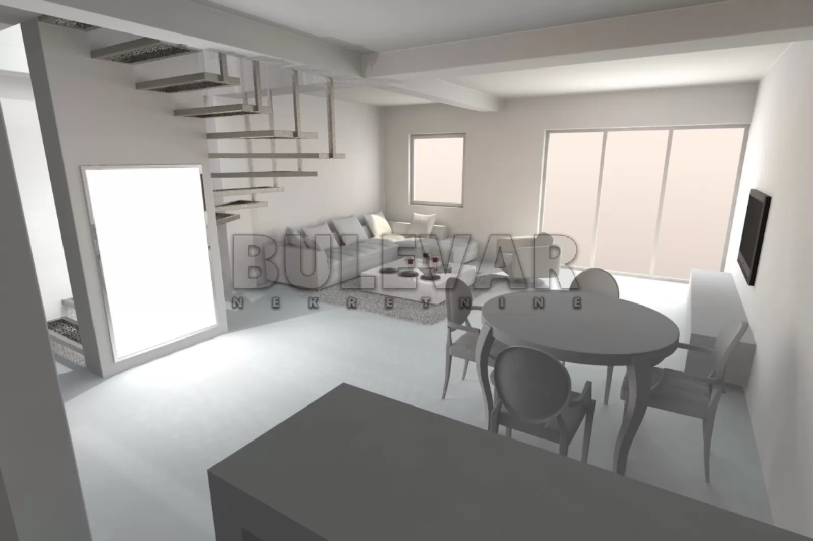 četvorosoban stan, 127 m2, Centar, Bulevar Oslobođenja ID: p-016341