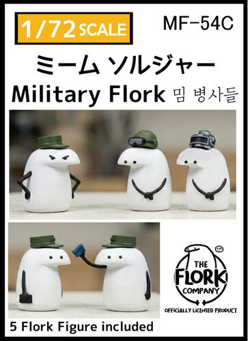 NEW! Tori Factory MF-54C Flork Meme Soldiers Set (5 Figures)