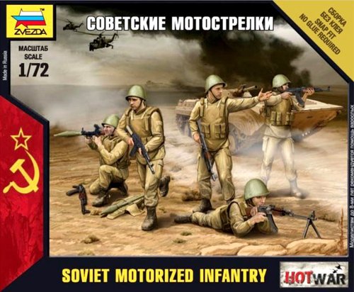 Zvezda 7404 Soviet Motorized Infantry