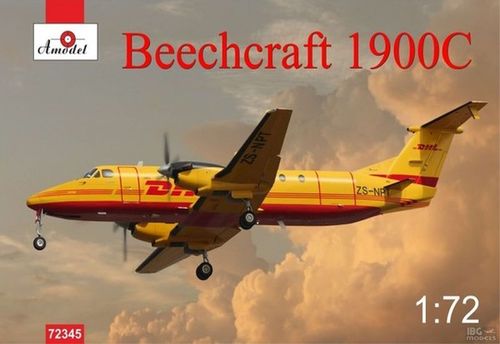 A-Model 72345 Beech 1900C DHL