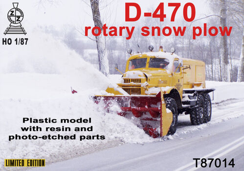ZZ Modell T87014 D-470 Rotary Snow Plow