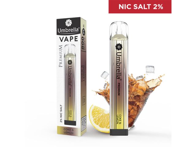 VAPE 800 PUFFS PREMIUM COKE&LEMON 2%