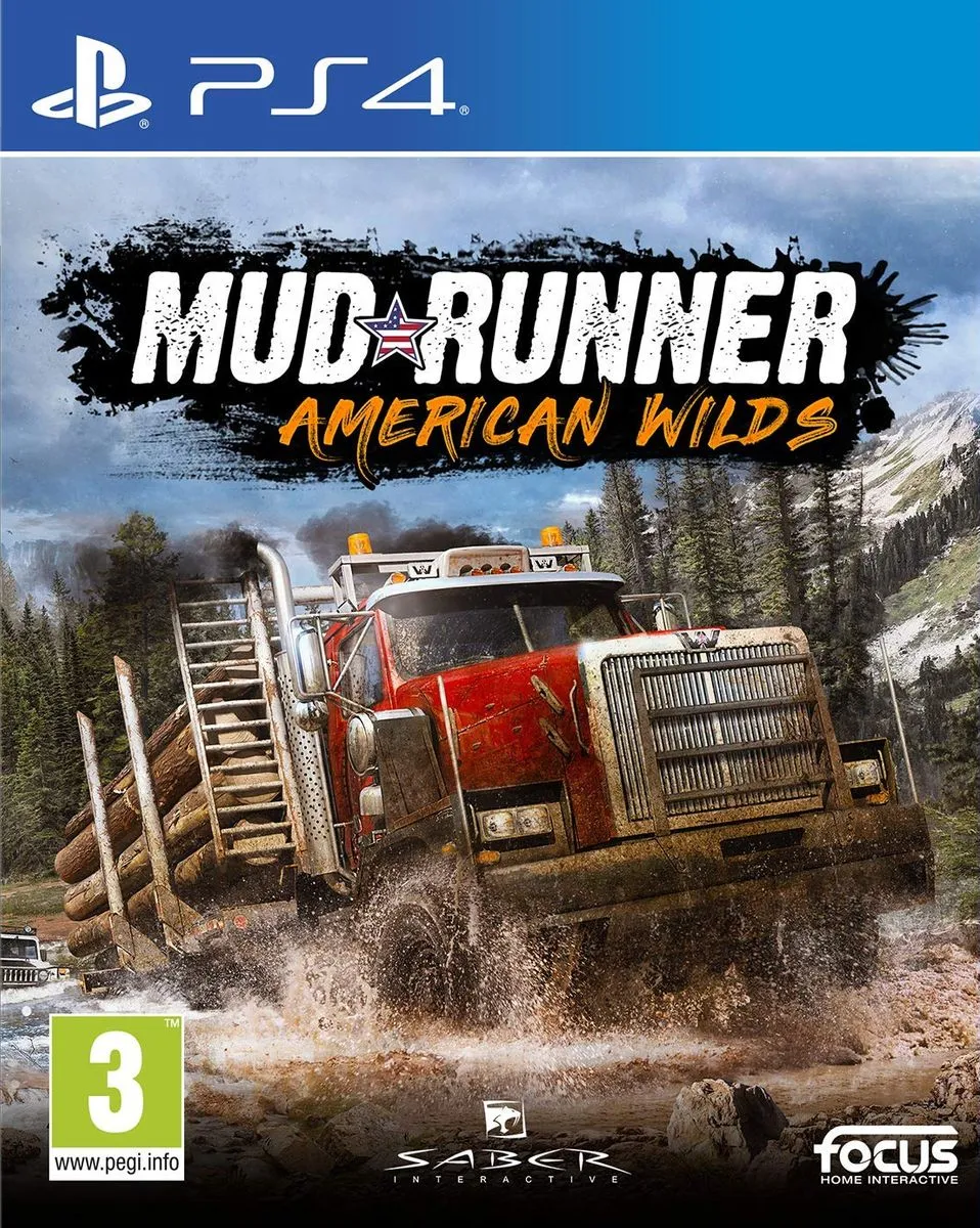 PS4 Spintires - MudRunner - American Wilds Edition