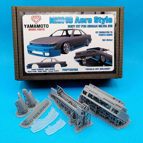 NEW! Yamamoto Model Parts TUN152 Nissan Silvia S13 - Nismo Aero Style Body Kit (for Tamiya 24078 Kit)