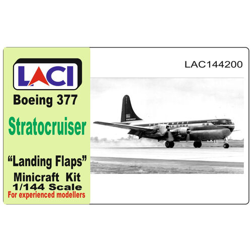 NEW! LACI 144200 Boeing B 377 Stratocruiser - Landing Flaps (for Mincraft Kits)