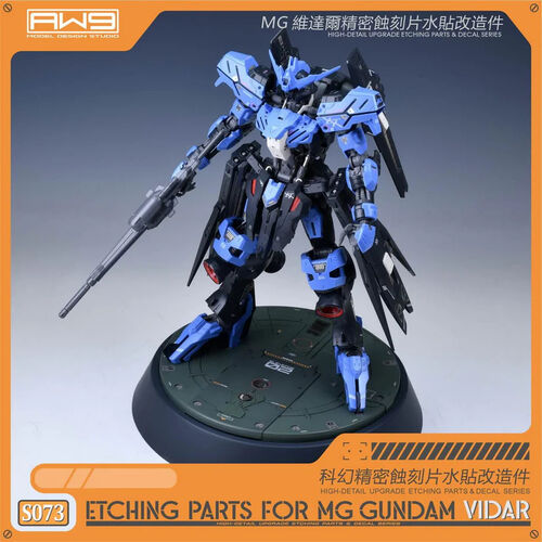 Madworks S73 MG Vidar Gundam - Etching Parts