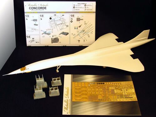 Metallic Details MD14407 Aerospatiale Concorde Set (for Revell kits)