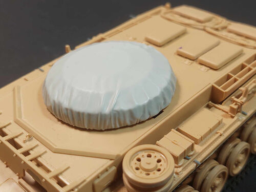 PanzerArt RE35-773 Pz.III Munitionpanzer Canvas Dome