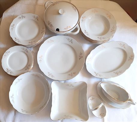 Vintage servis češki porcelan Gebruder Bedekit