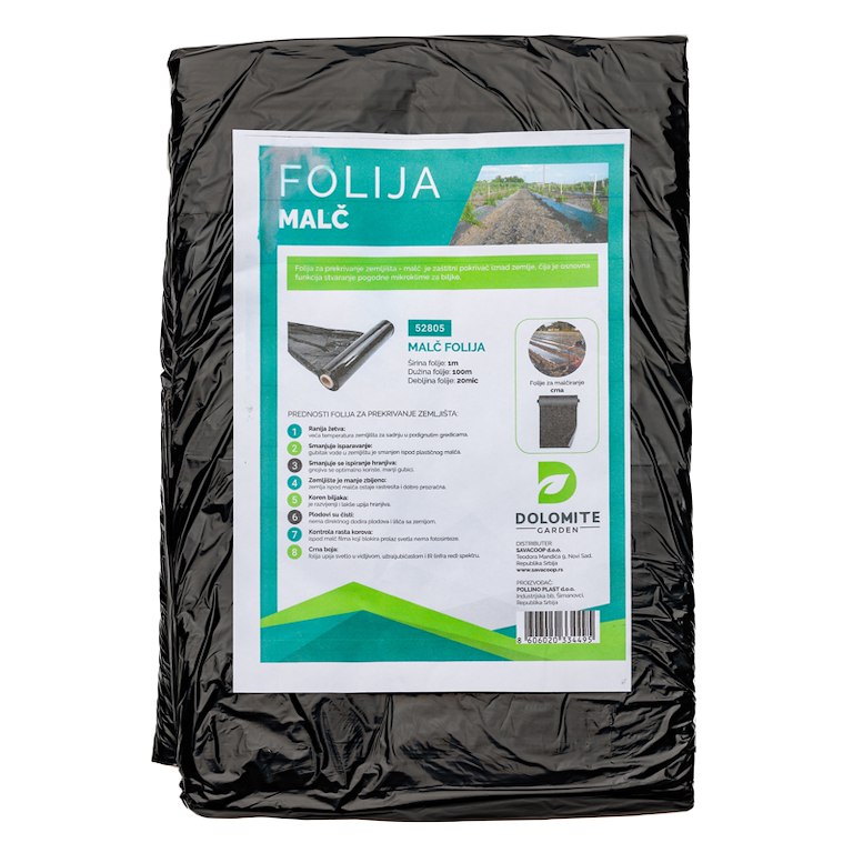 MALČ FOLIJA 1 X100m 20MIC FLORIS