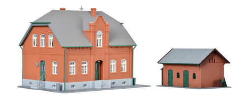 NEW! Kibri 38188 Dom z budynkiem gospodarczym w Oberhausen