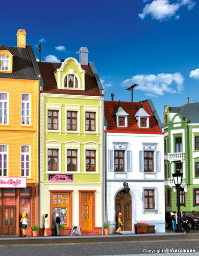 NEW! Kibri 38384 Kamienice przy Postplatz w Gorlitz
