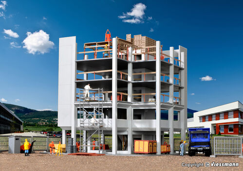 NEW! Kibri 38537 Plac budowy - budynek i akcesoria