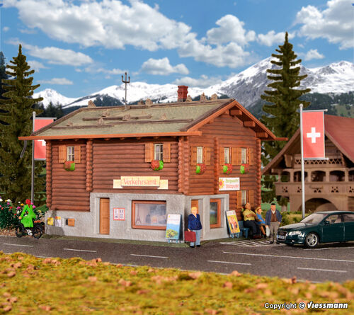 Kibri 38021 Dom drewniany - Informacja Turystyczna Davos