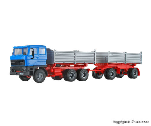 NEW! Kibri 14651 DAF wywrotka z przyczepą