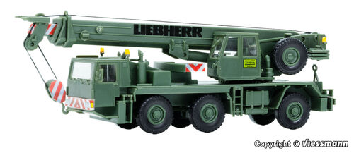 NEW! Kibri 18043 Dźwig kołowy Liebherr LTM 1050/3 wojskowy