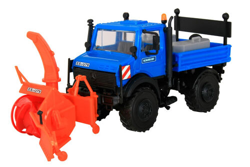 NEW! Kibri 14997 Unimog z pługiem wirnikowym