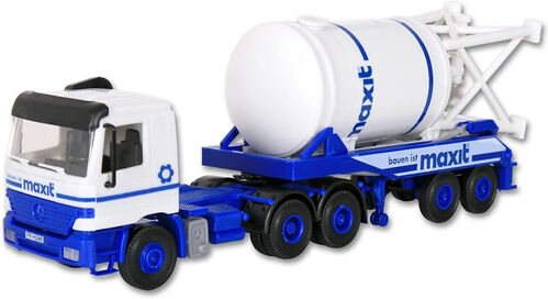NEW! Kibri 14064 Ciągnik siodłowy Mercedes-Benz Actros z naczepą silosem Maxit
