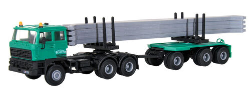 NEW! Kibri 15209 Ciągnik siodłowy DAF FT2800 DFS z przyczepą i ładunkiem