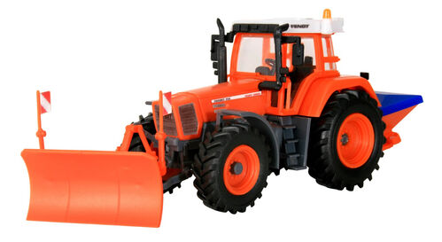 Kibri 15007 Traktor Fendt Vario Favorit 926 z pługiem i piaskarką
