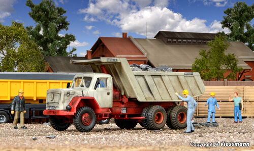 NEW! Kibri 14031 Magirus Deutz z wywrotką Meiller