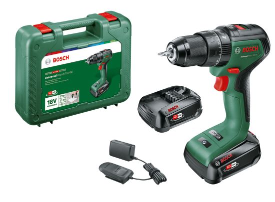 Akumulatorska vibraciona bušilica UniversalImpact 18V-60; 2x2,0 Ah (06039D7102)