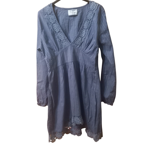 Papaya boho haljina 100% pamuk 38