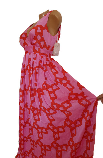 TRAFFIC PEOPLE ★ chain print haljina NOVO