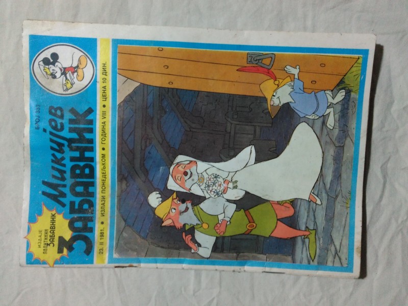 Mikijev Zabavnik broj 333