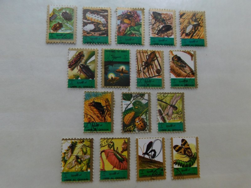 UMM AL QIWAIN 1972 KOMPLET SERIJA
