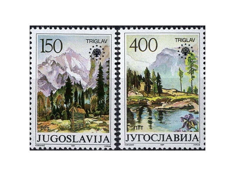 Jugoslavija 1987. Komplet serija