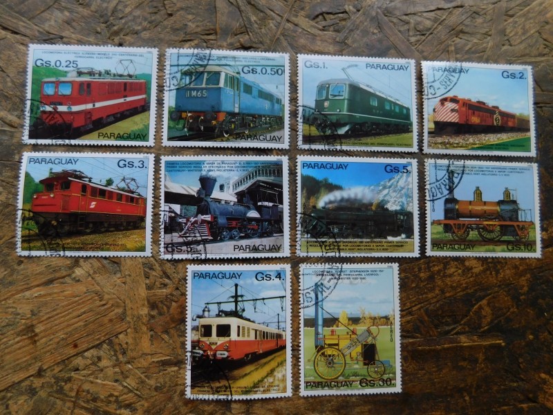 PARAGVAJ 1981 KOMPLET SERIJA