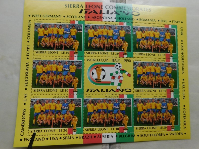 ** SIERRA LEONE 1990 BLOK **