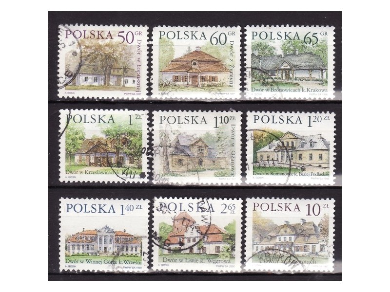 Poljska - stara arhitektura - 1997.