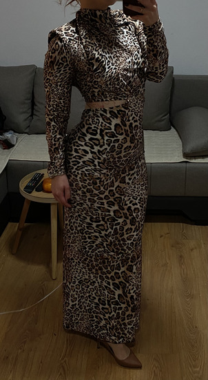 Elegantna print duga haljina 1500 %%%