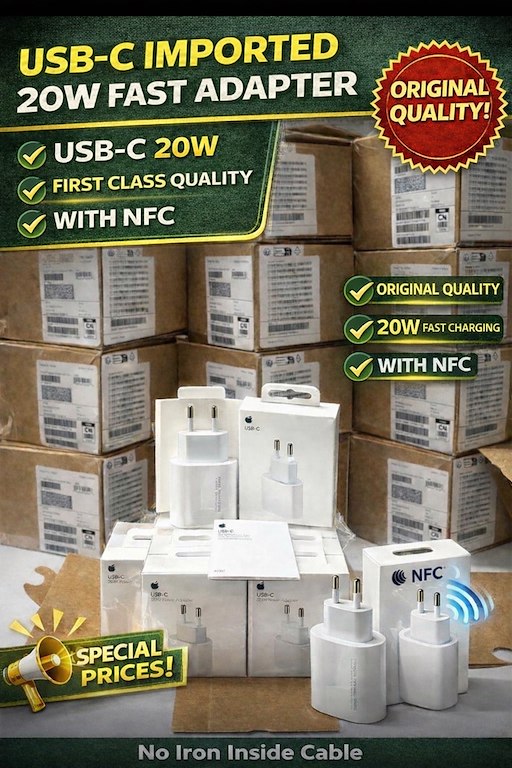 20W Power Adapter NFC Original