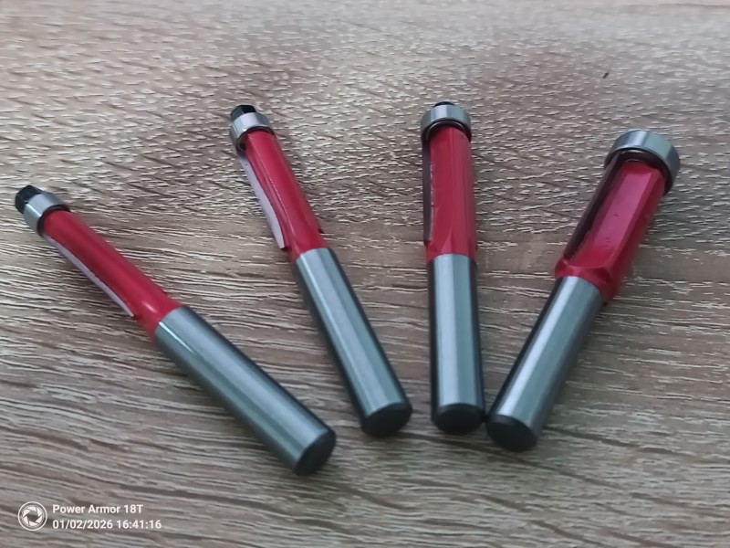 Glodala za frezer 4 komada