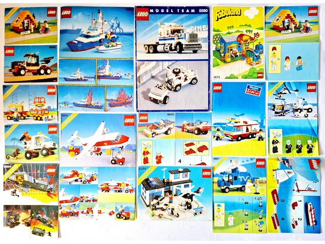 Stara LEGO uputstva, Jugoslavija
